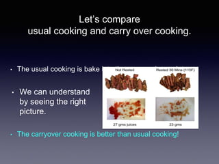 Cooking of Carryover about meet | PPT