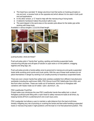 PSC Hands Free Safety Tools: Caught- Between Injuries | PDF