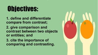 Rw6 comparison and contrast | PPT