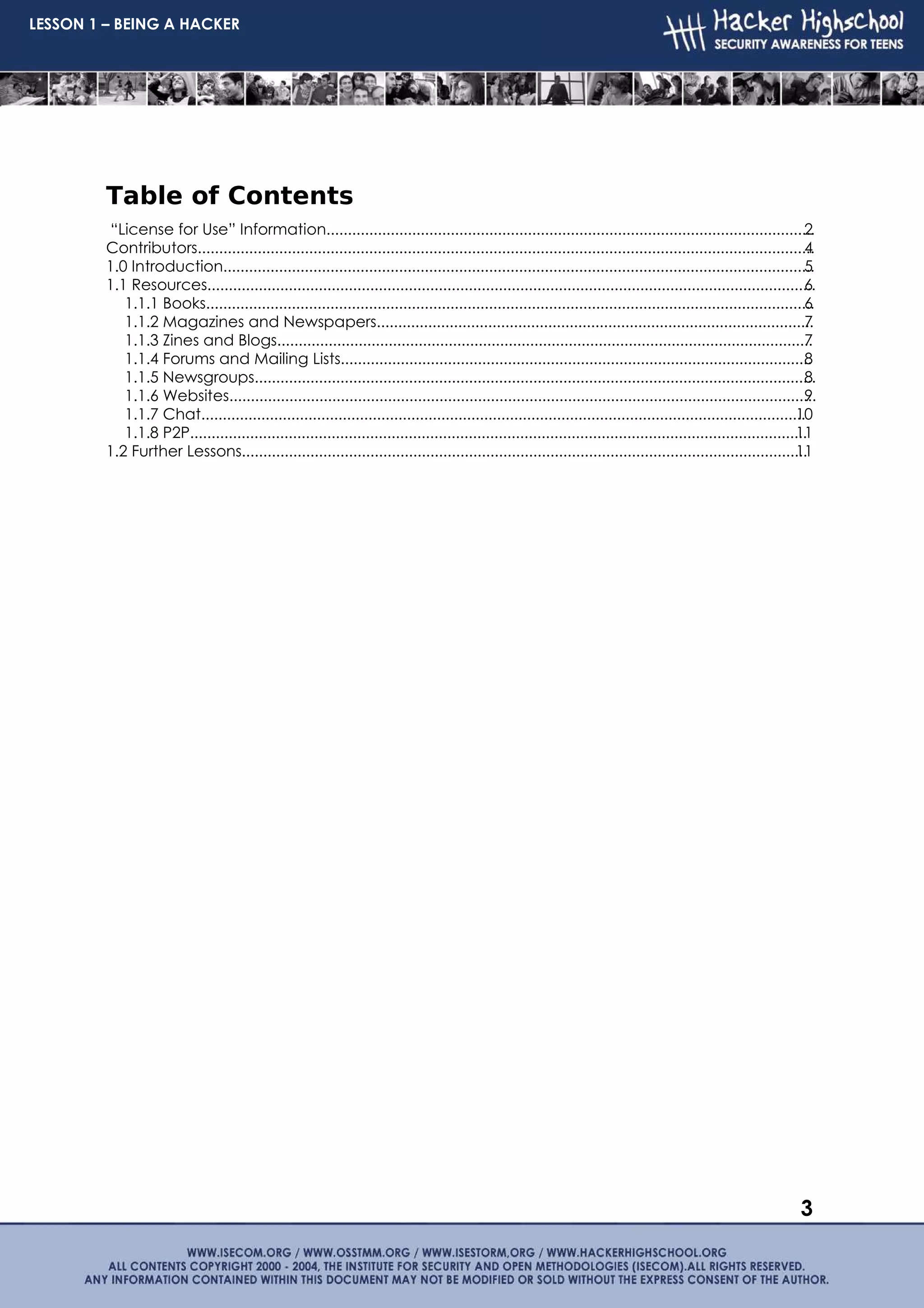 Hacker High School-Book 01- being_a_hacker | PDF