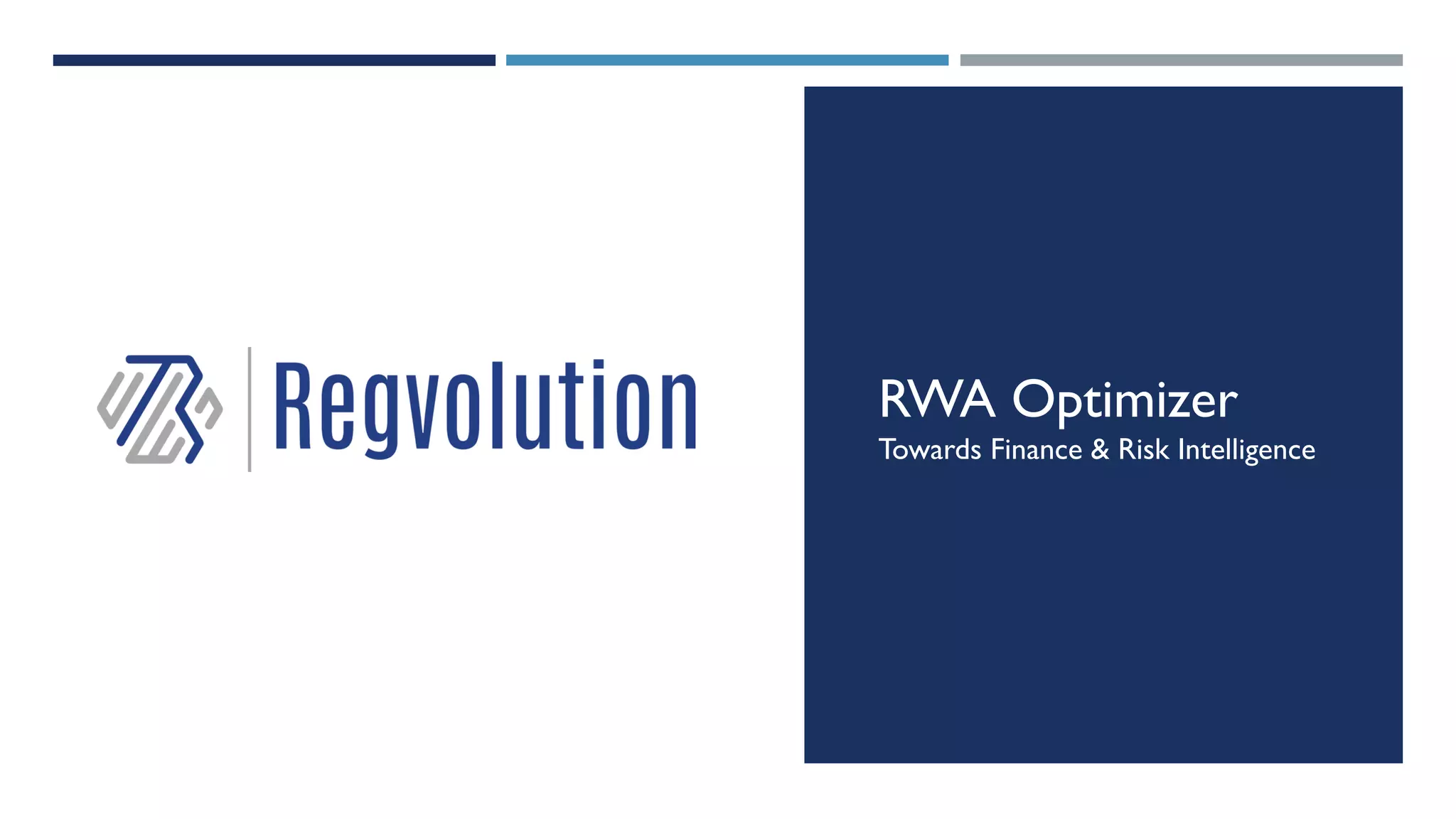 Rwa optimizer benefits and features | PPT