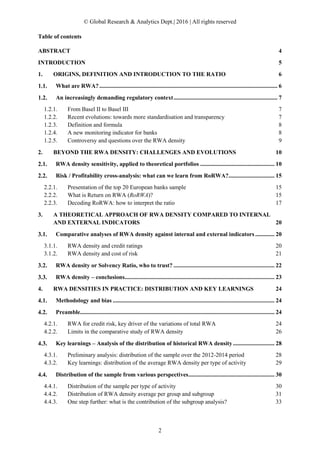 Rwa density what lies behind this underrated financial ratio | PDF