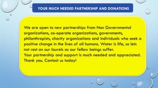 Potable Water For All Project | PDF | Water Services | Home Utilities