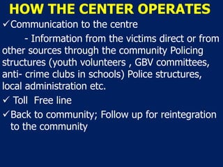 Isange One Stop Center Model, Rwanda | PDF