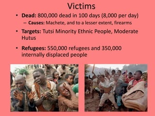 Rwanda: GENOCIDE | PPTX
