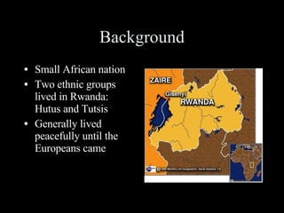 Rwanda Overview | PPT