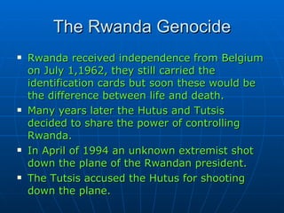 Rwanda 2 | PPT