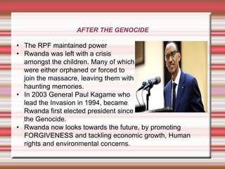 Rwanda genocide | PPTX