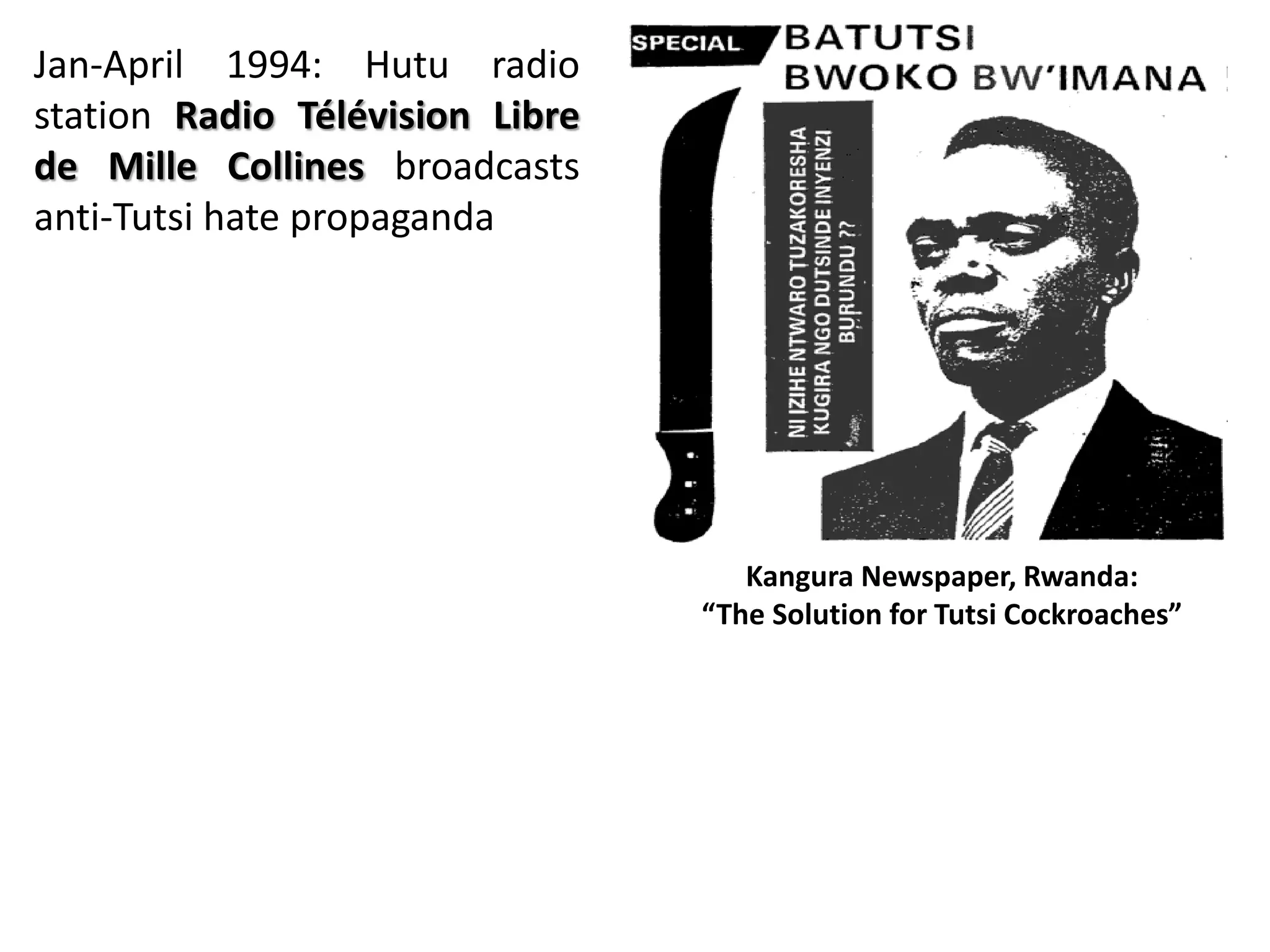 The Rwandan Genocide and the Eight Stages of Genocide | PPTX