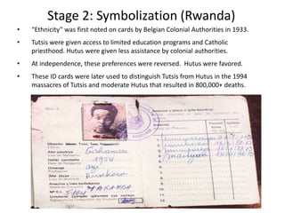 The Rwandan Genocide and the Eight Stages of Genocide | PPTX