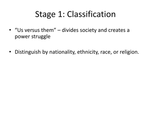 The Rwandan Genocide and the Eight Stages of Genocide | PPTX | Death ...
