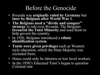 Rwanda overview | PPT