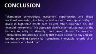 How does RWA tokenization enhance asset accessibility | PPTX