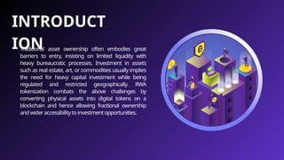 How does RWA tokenization enhance asset accessibility | PPTX