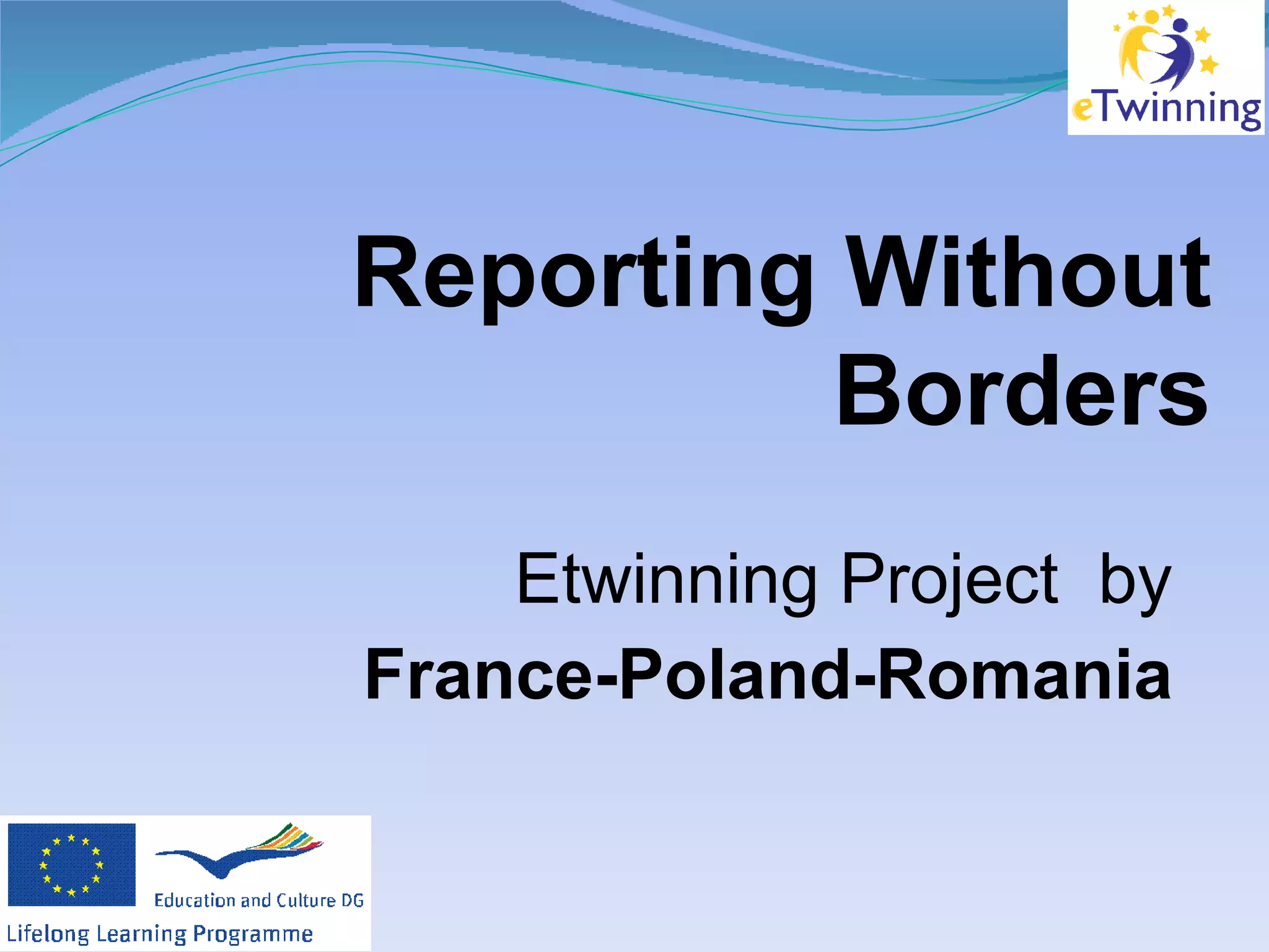 Reporting without borders presentation | PPT