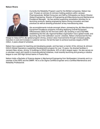 Reliability World Caribbean 2015 | PDF