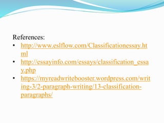 Rw classification | PPTX