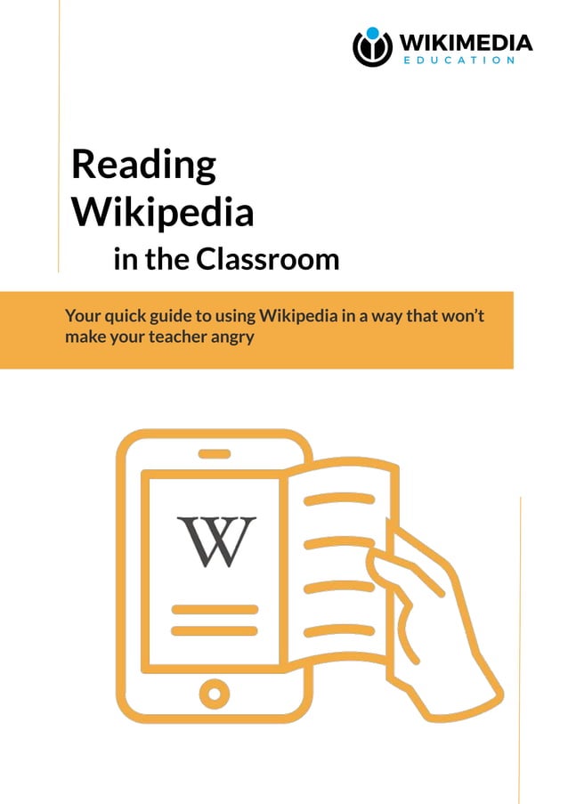 Reading Wikipedia in the classroom (student edition) | PDF