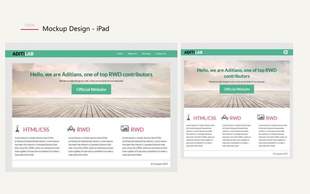 RWD - Bootstrap | PPT