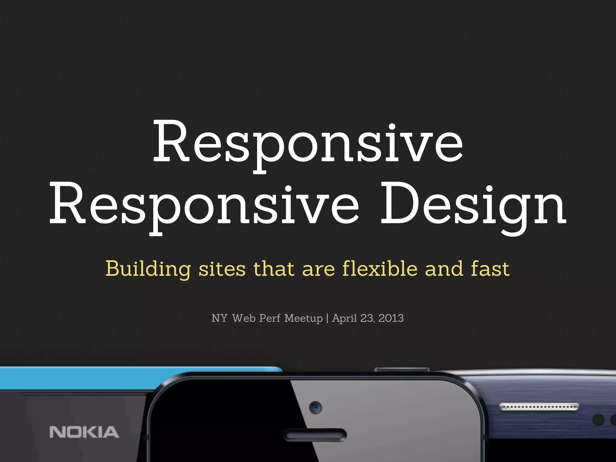 Responsive Responsive Design | PPT