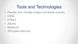 Responsive Web Design for Enterprise Apps | PPTX