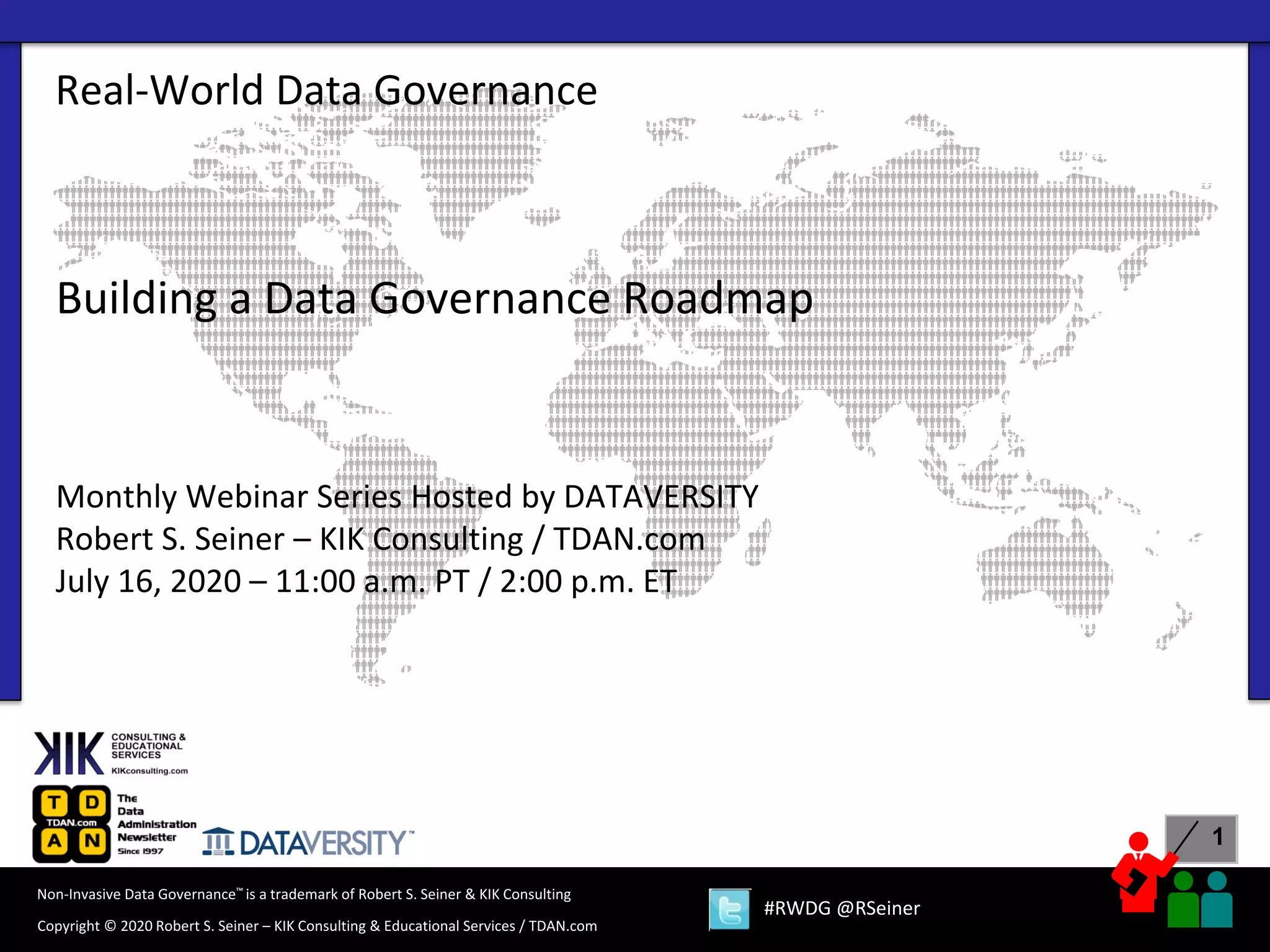 RWDG Slides: Building a Data Governance Roadmap | PDF