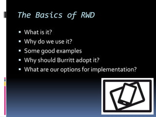 Responsive Web Design & the Library | PPT