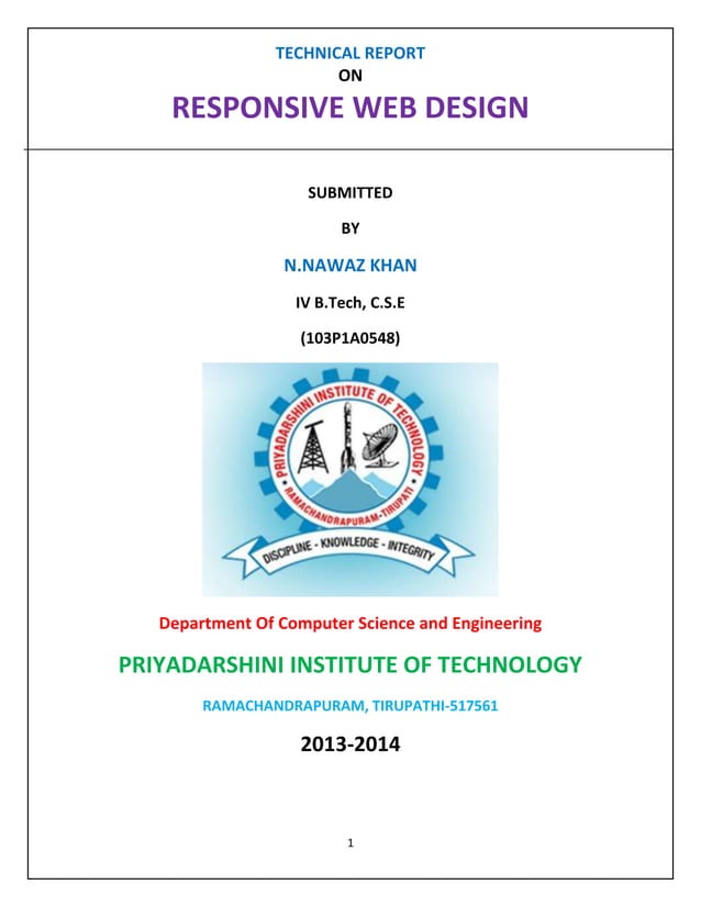 RESPONSIVE WEB DESIGN | PDF