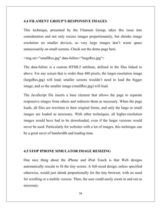 RESPONSIVE WEB DESIGN | DOCX