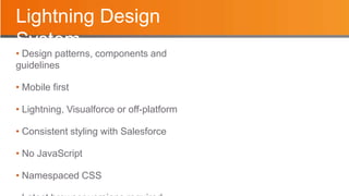 Responsive App Design with the Salesforce Lightning Design System | PPT