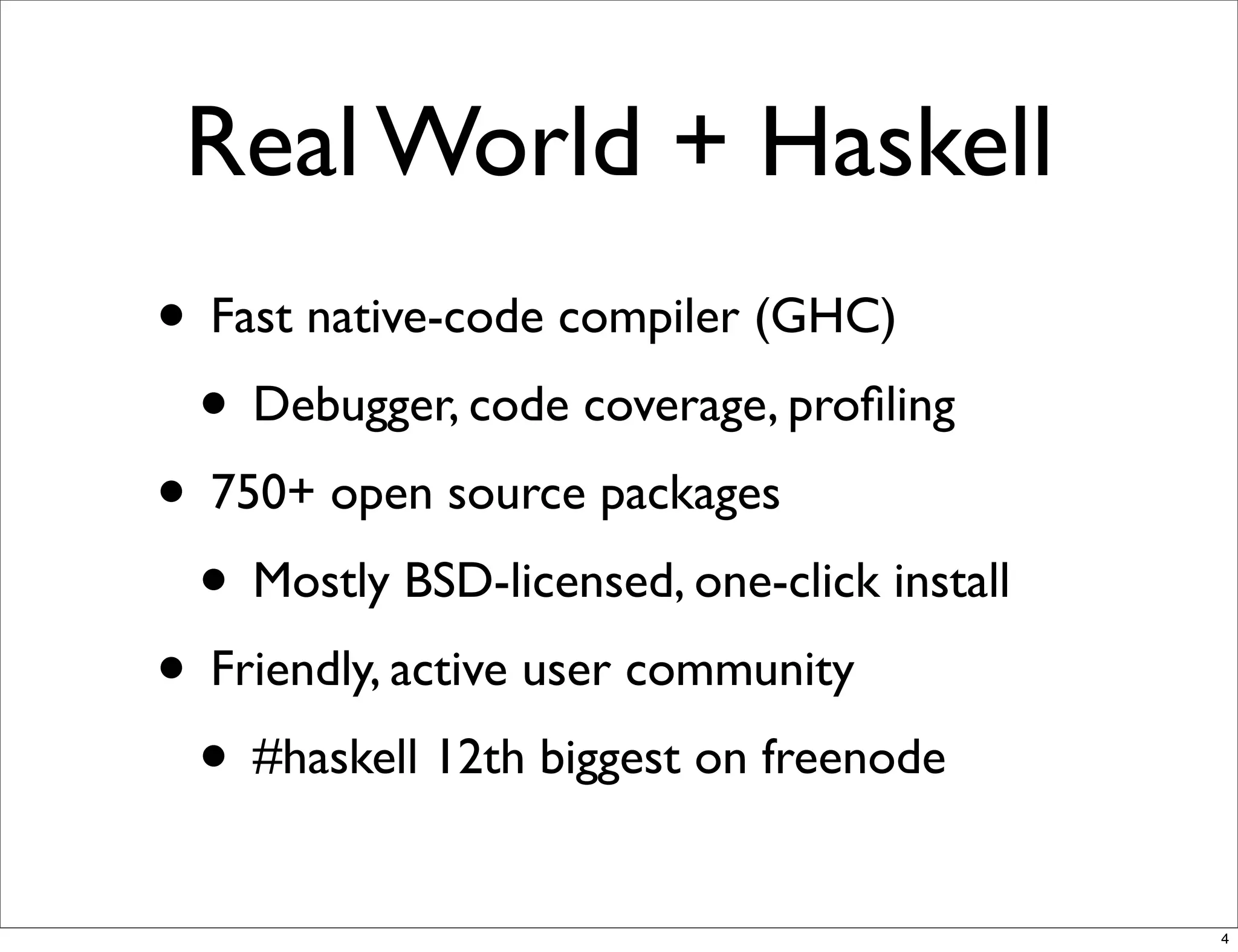Haskell for the Real World | PDF