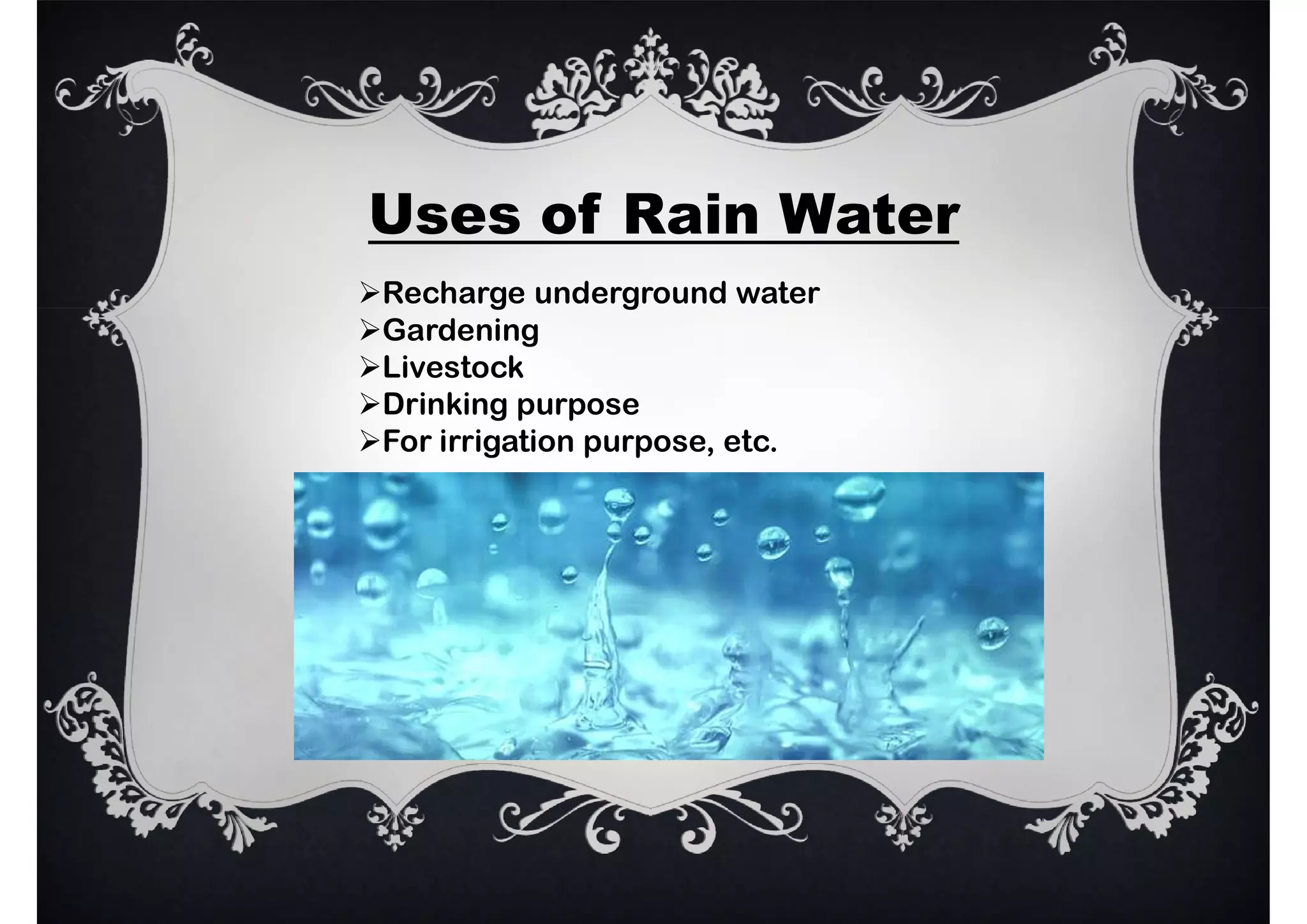 RAIN WATER HARVESTING | PDF
