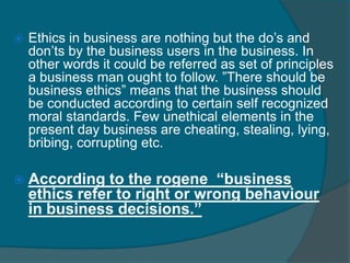 what is ethics | PPTX