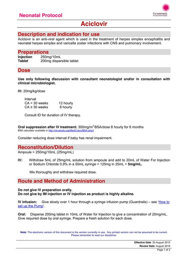 Drug Dose.pdf | Infectious Diseases | Diseases and Conditions