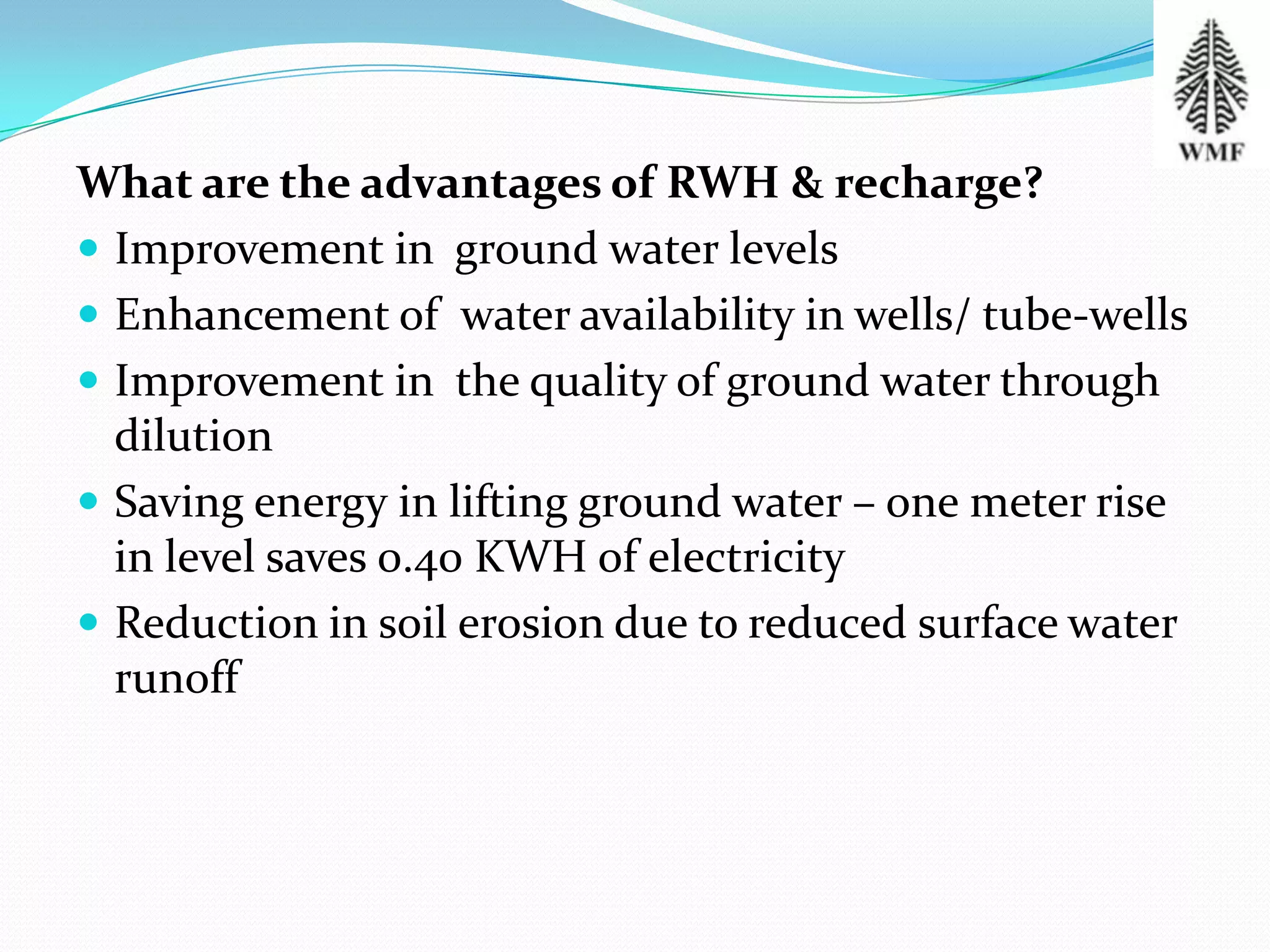 Rain Water Harvesting in Urban areas | PPTX