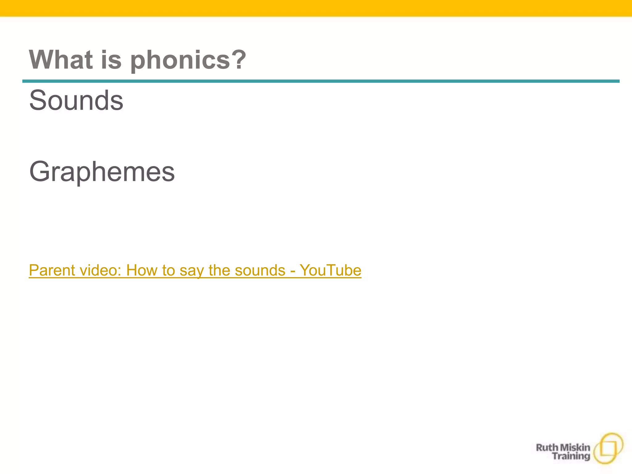 RWI parent infomation evening | PPTX