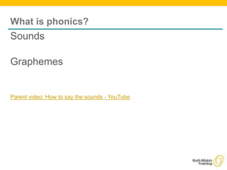 RWI parent infomation evening | PPTX