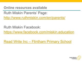 RWI parent infomation evening | PPTX