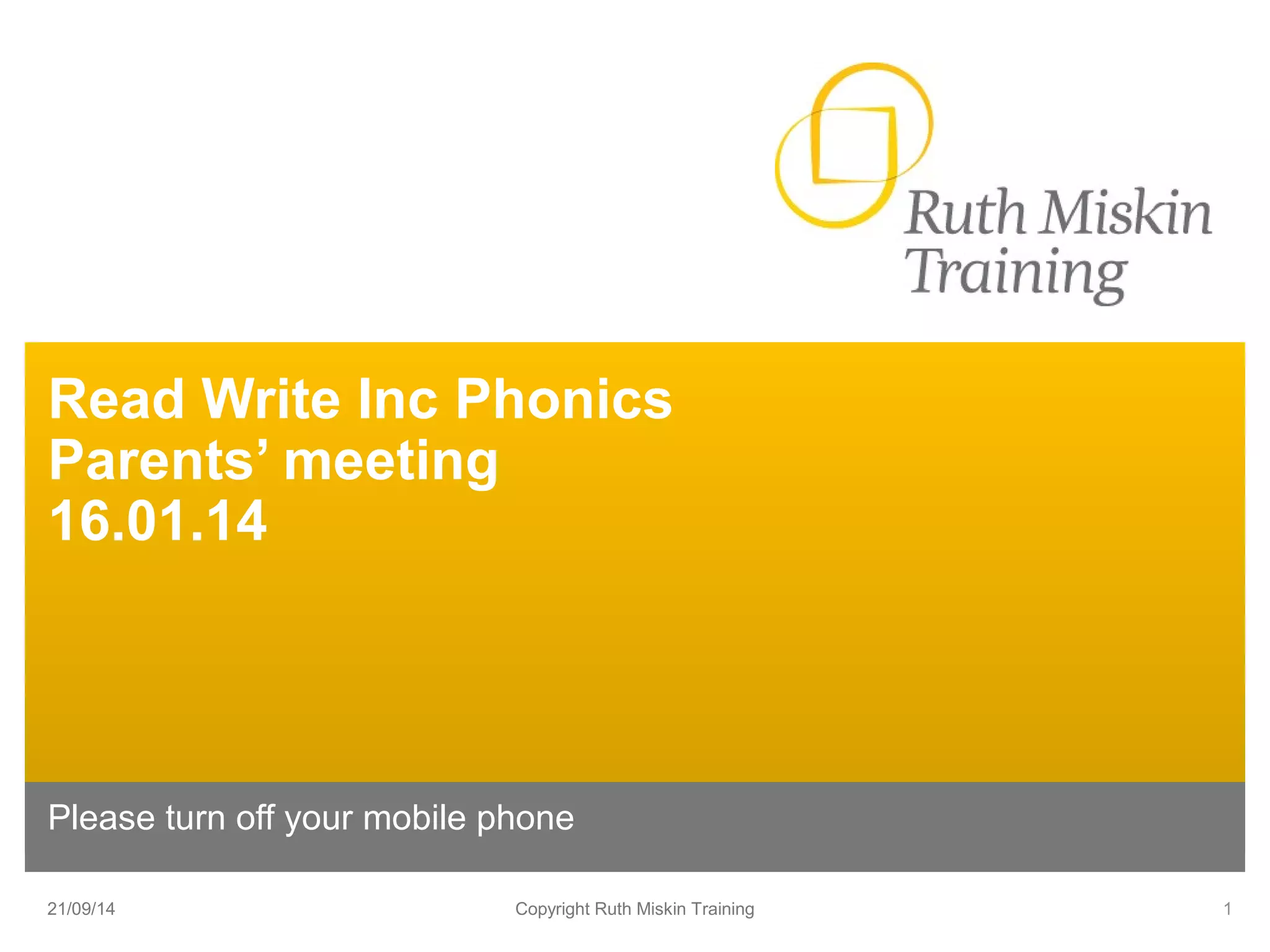 Rwinc presentation | PPT