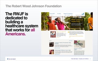 RWJF Intern Project | PPT