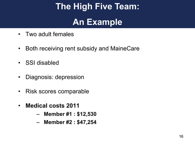 Rwj super utilizers presentation | PPT