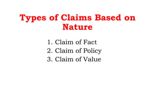 Reading and Writing LESSON 3:CLAIMS.pptx