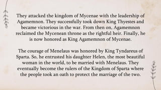 The Story of Agamemnon | PDF