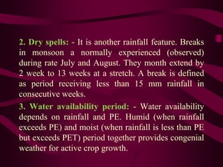 Rainfed agriculture and watershed management lecture 2 | PPTX