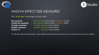 R You Ready? An I/O Psychologist's Guide to R and Rstudio: Part 3 | PPT