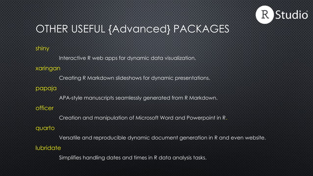 R You Ready? An I/O Psychologist's Guide to R and Rstudio: Part 5 | PPT
