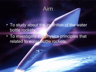 Water bottle rocket slide show | PPT