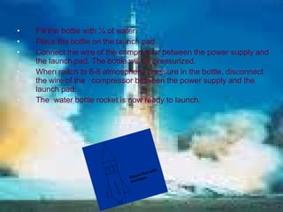 Water bottle rocket slide show | PPT