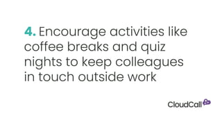 Remote working post COVID-19 | CloudCall | PPT