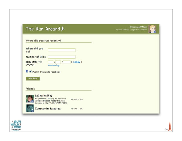 Run. Walk. Ride. Foundation | PPT